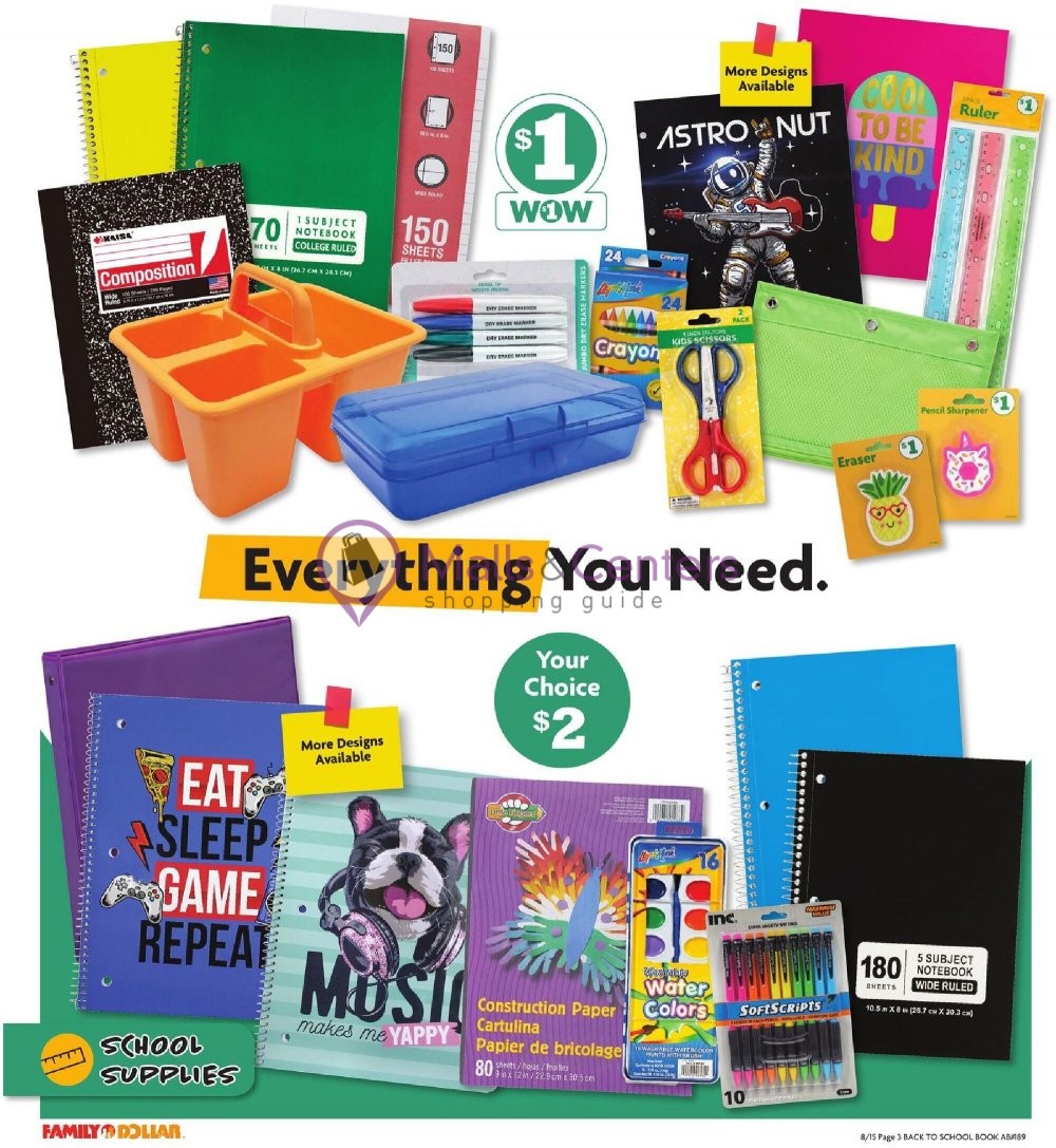 Family Dollar Weekly Ad - sales & flyers specials - MallsCenters