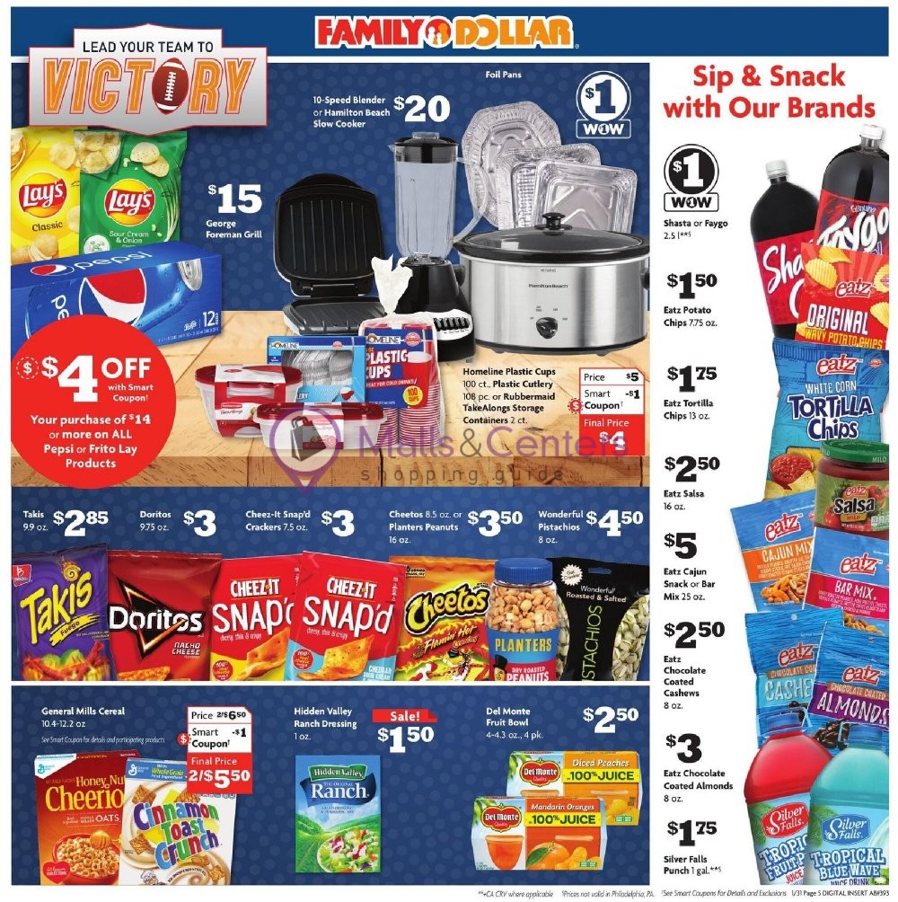 Family Dollar Weekly Ad - sales & flyers specials - MallsCenters