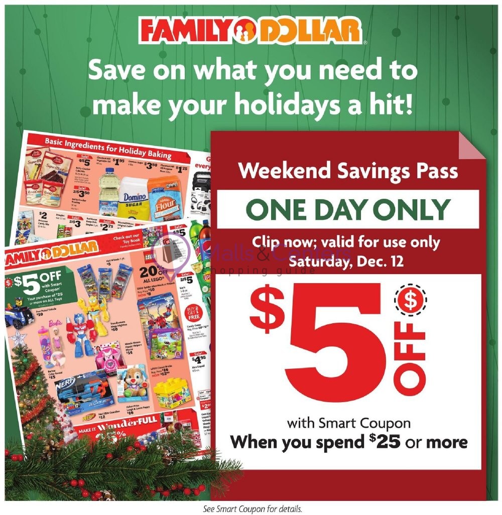 Family Dollar Weekly Ad - sales & flyers specials - MallsCenters