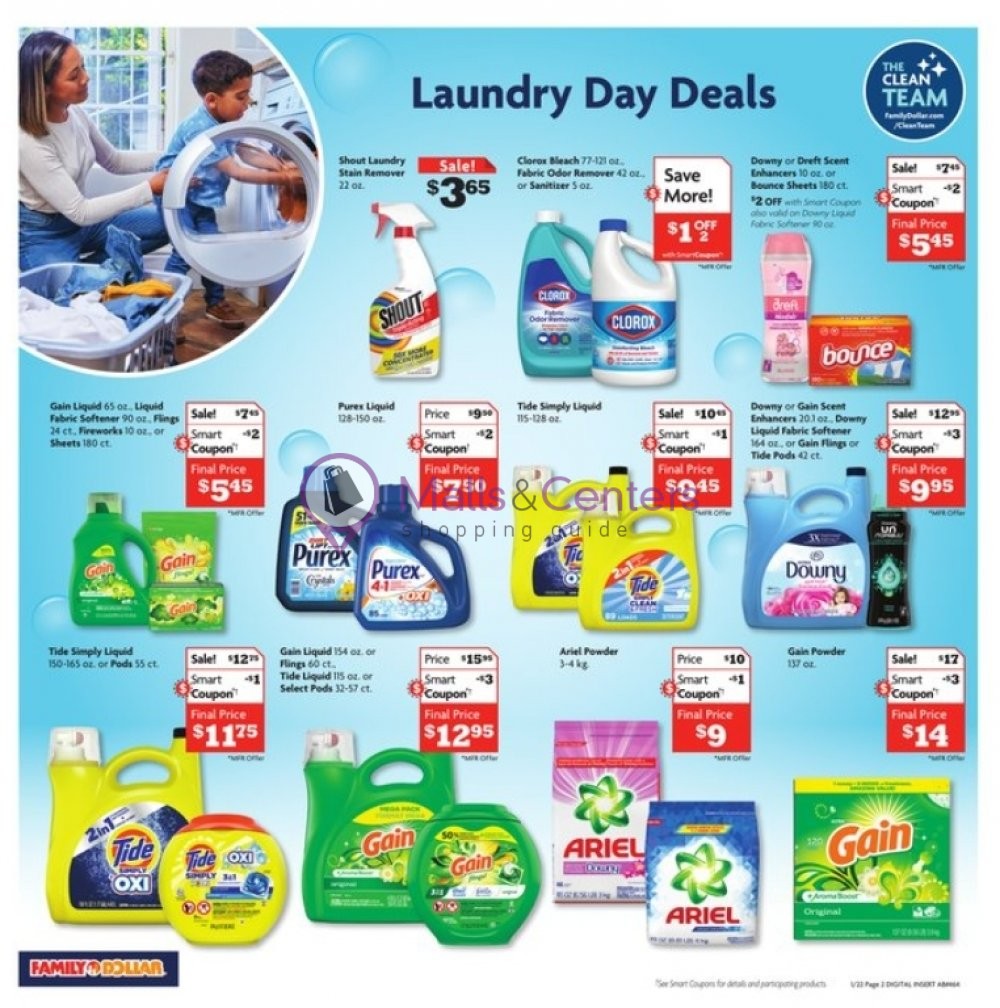 Family Dollar Weekly Ad - sales & flyers specials - MallsCenters