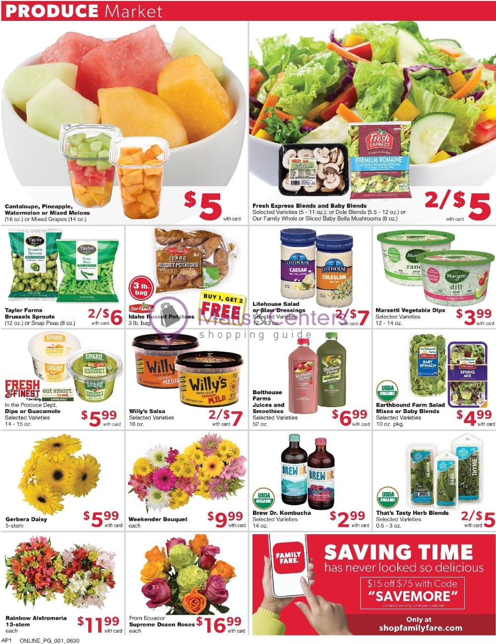 Family Fare Weekly ad valid from 06/30/2024 to 07/06/2024 - MallsCenters