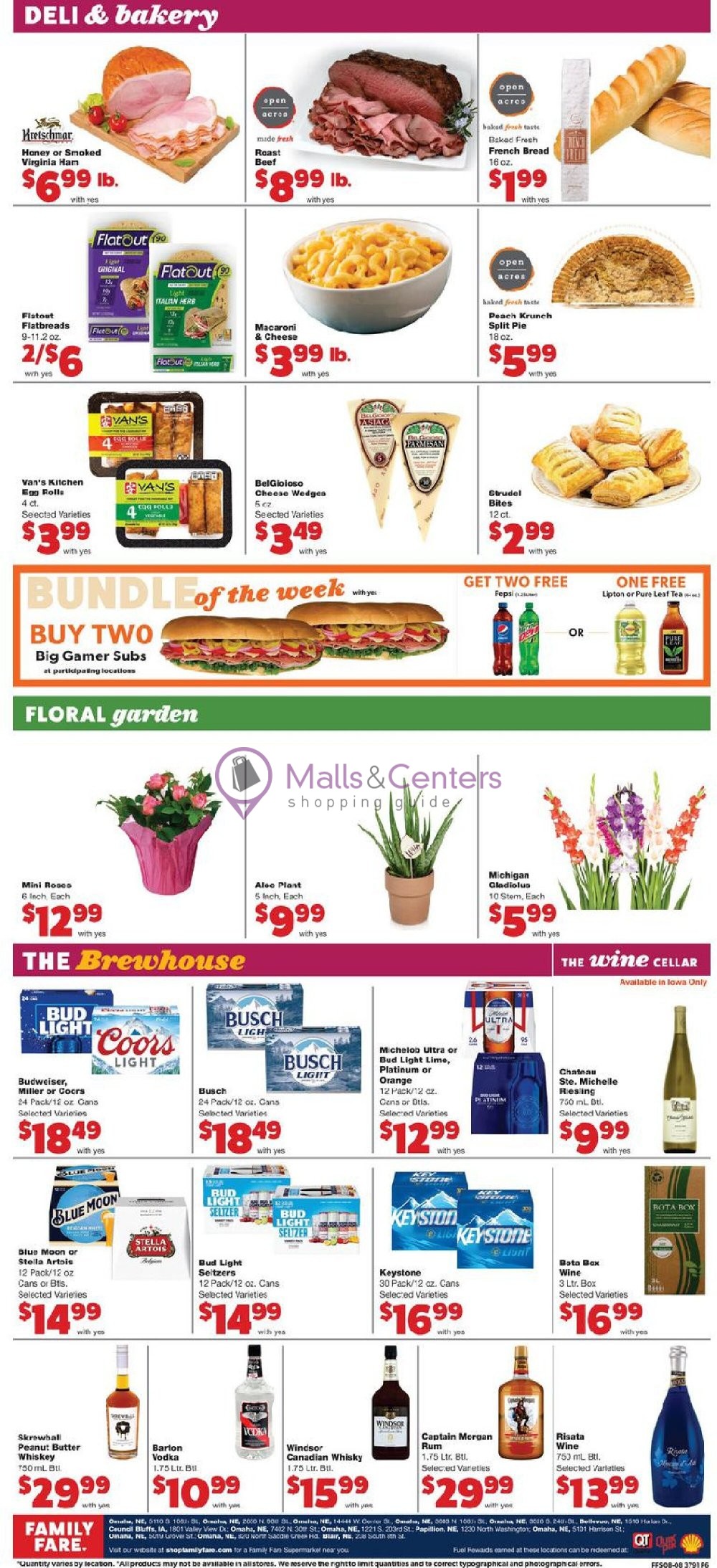 Family Fare Weekly Ad - sales & flyers specials - MallsCenters