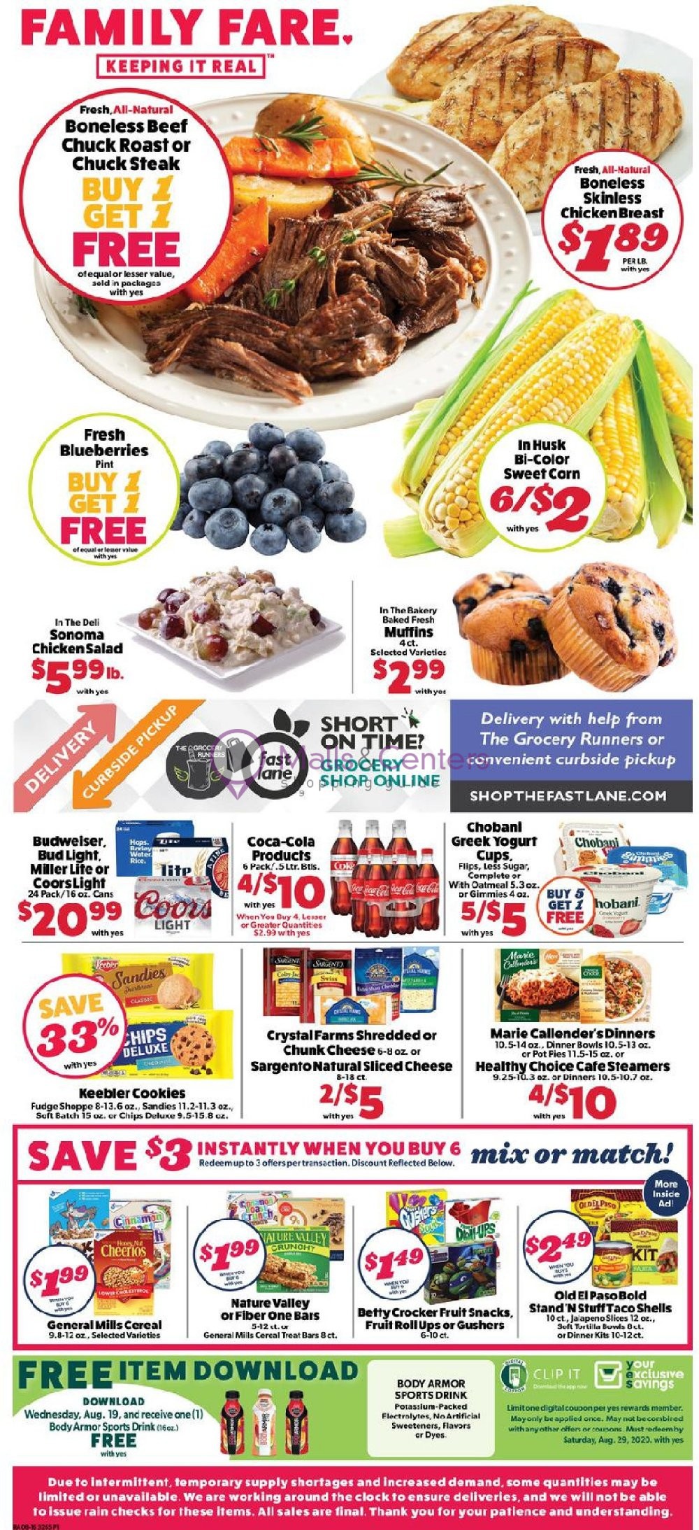 Family Fare Weekly Ad - sales & flyers specials - MallsCenters