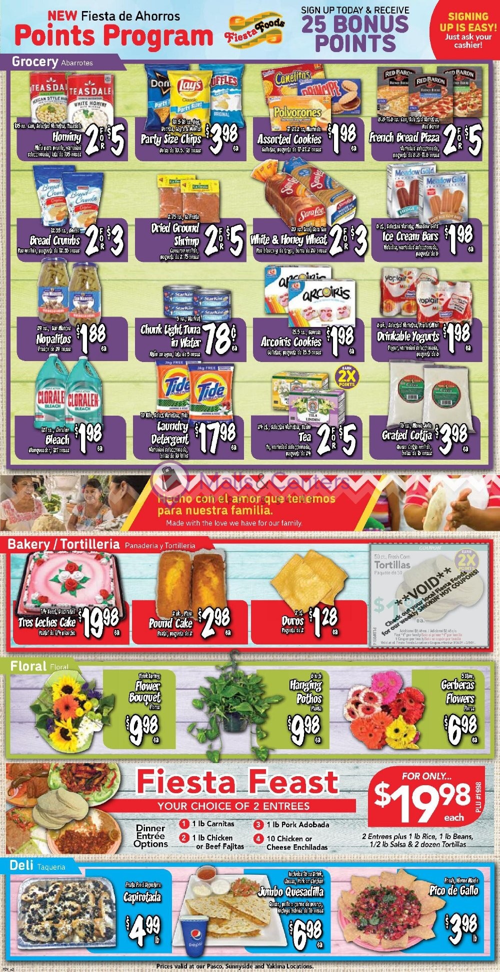 Fiesta Foods SuperMarkets Weekly Ad - sales & flyers specials ...