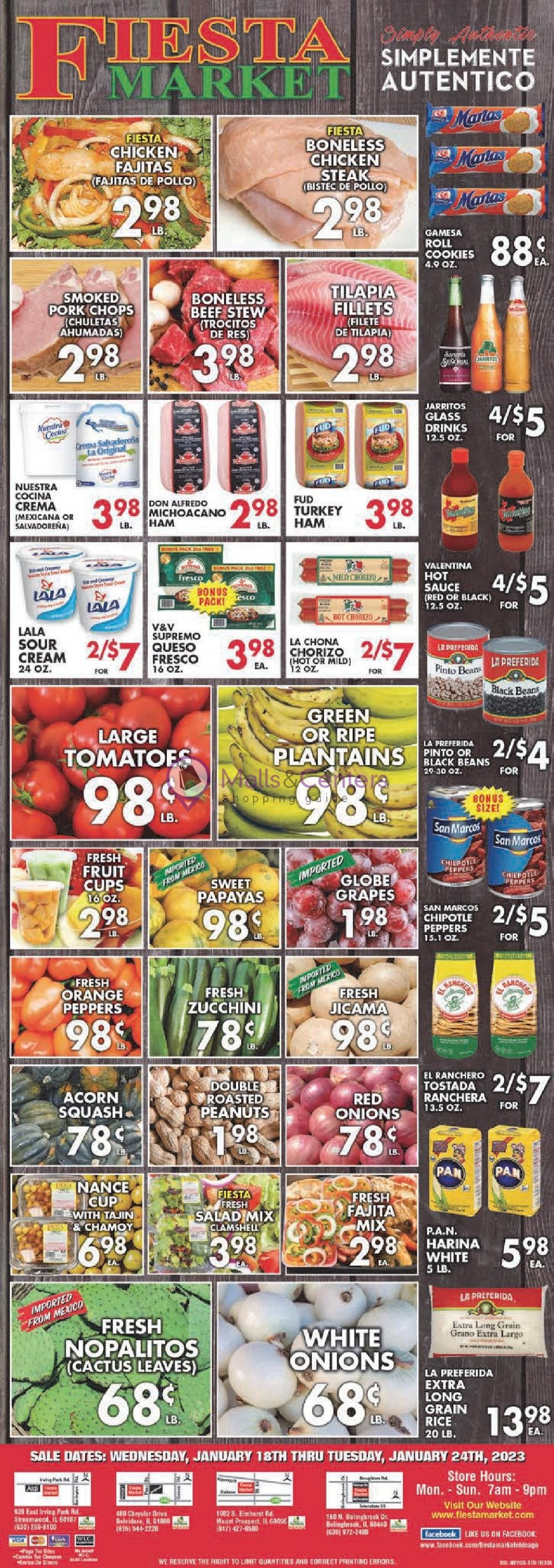 Fiesta Market Weekly Ad - sales & flyers specials - MallsCenters