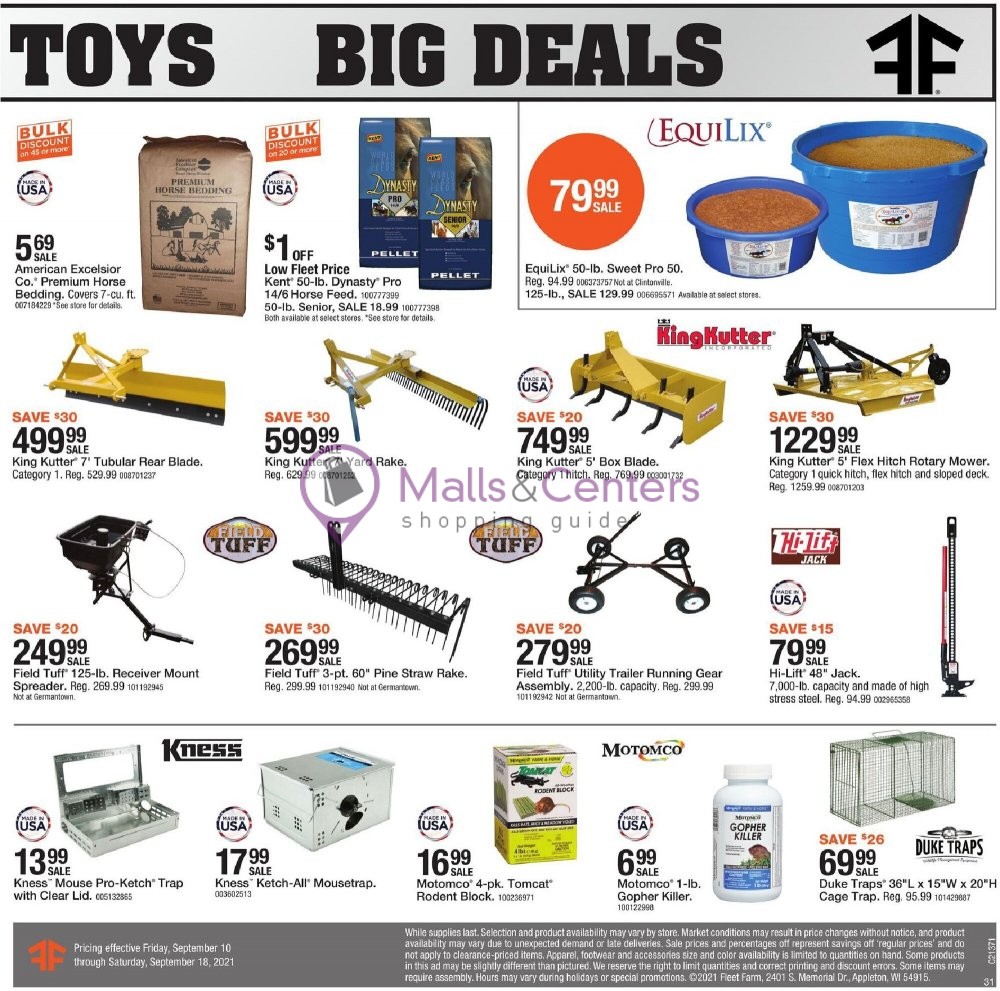 Fleet Farm Weekly Ad - sales & flyers specials - MallsCenters