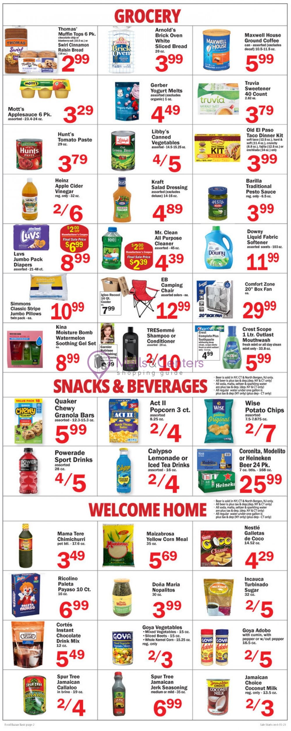 Food Bazaar Weekly Ad - sales & flyers specials - MallsCenters