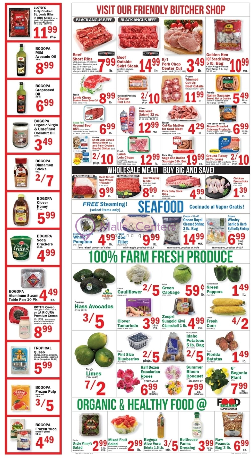 Food Bazaar Weekly ad valid from 05/30/2024 to 06/05/2024 - MallsCenters