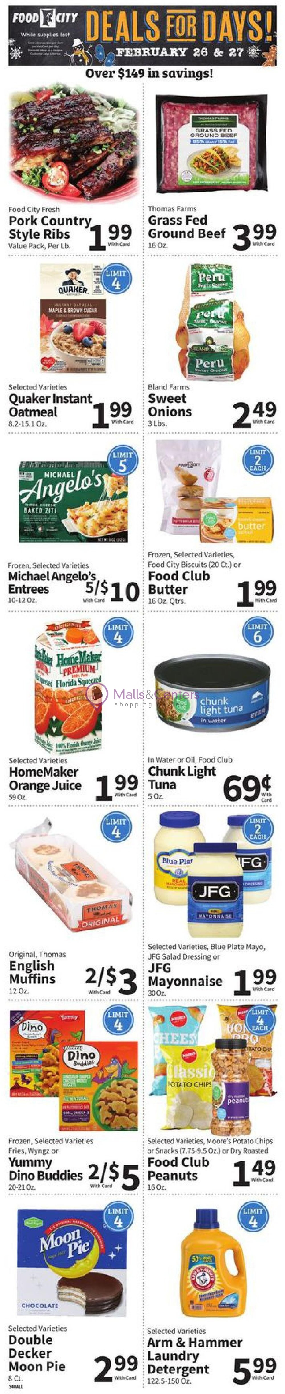 Food City Weekly Ad - sales & flyers specials - MallsCenters