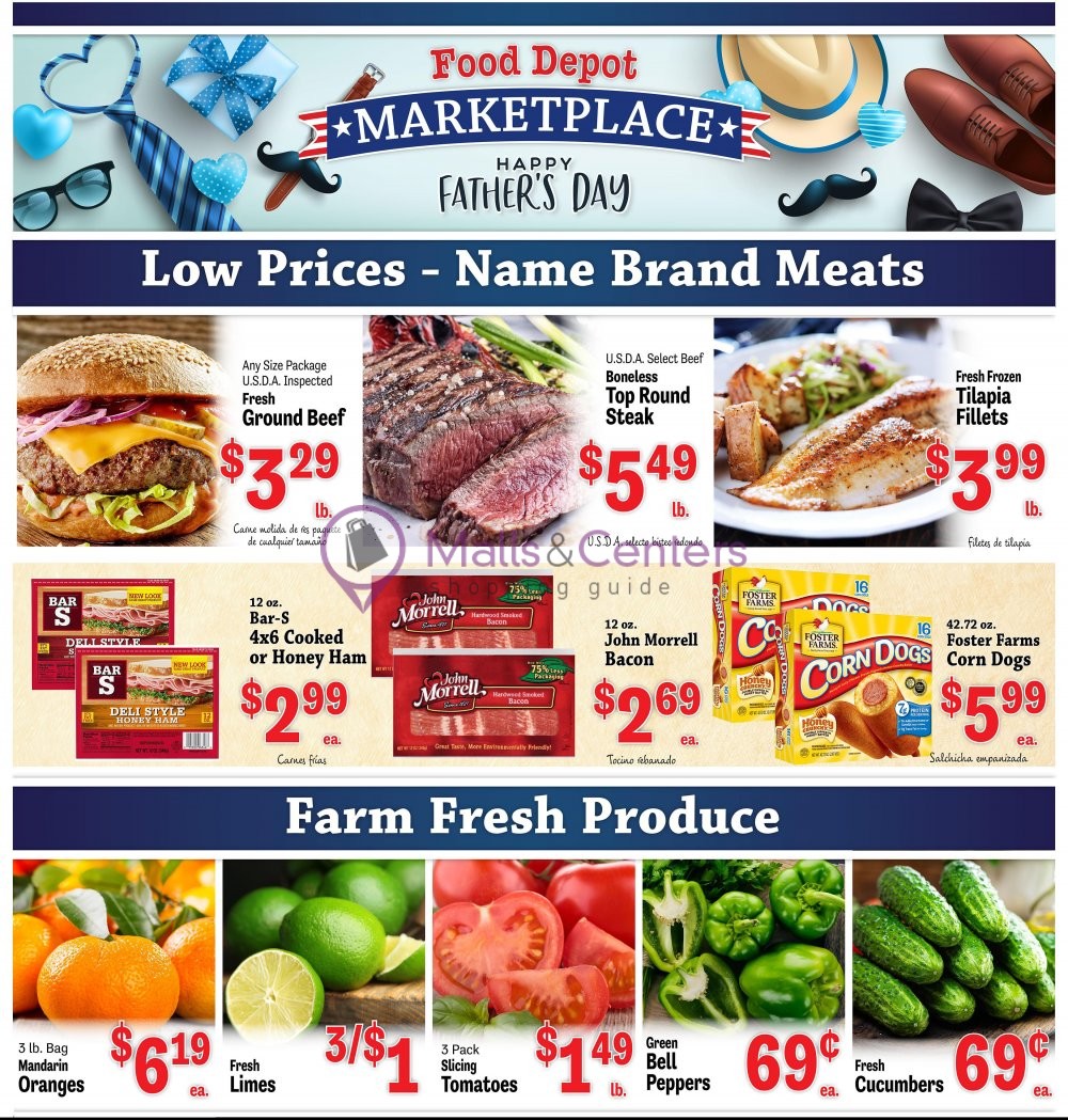 Food Depot Weekly ad valid from 06/12/2023 to 06/18/2023 - MallsCenters
