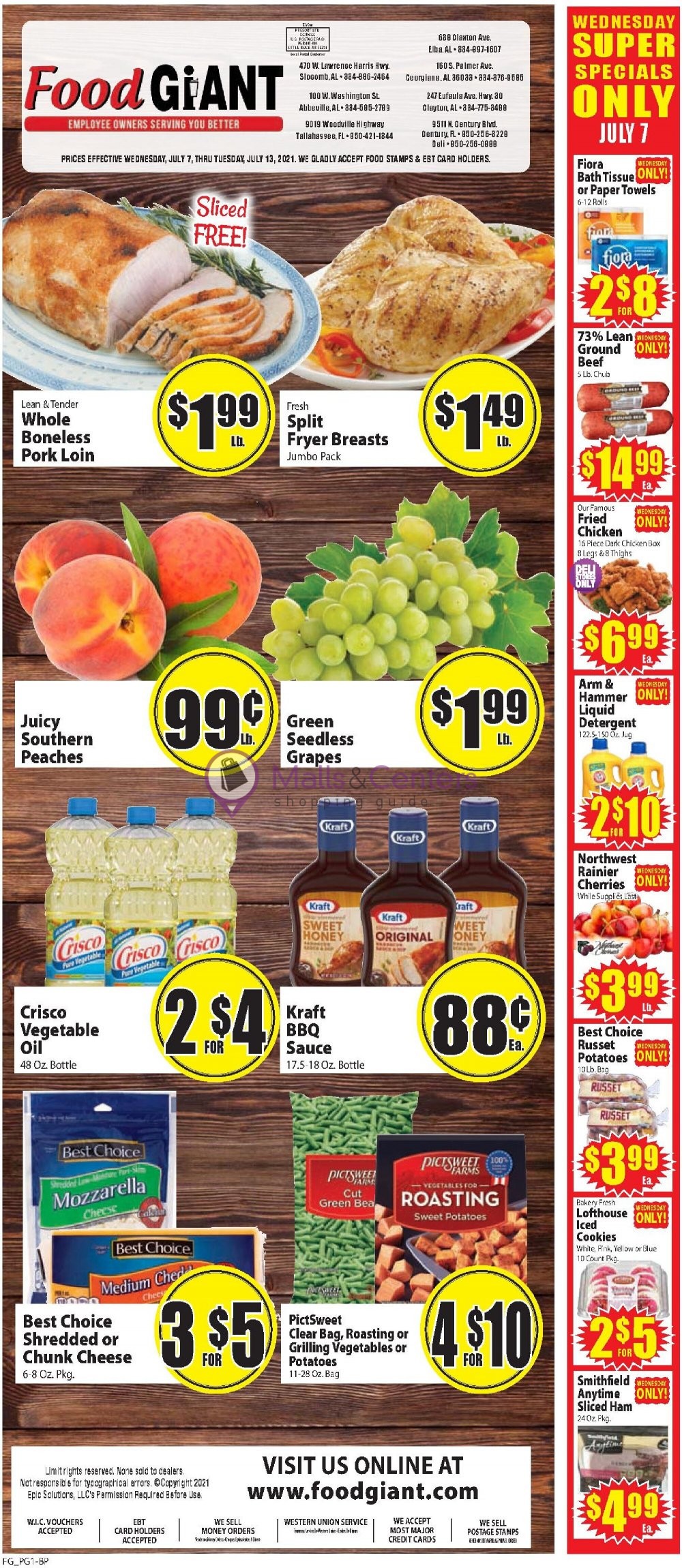 Food Giant Weekly Ad - sales & flyers specials - MallsCenters