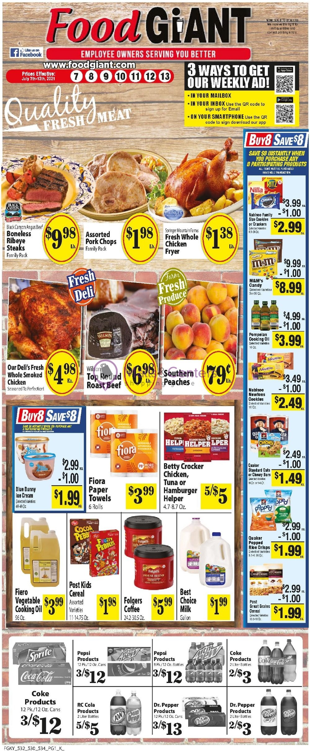 Food Giant Weekly Ad - sales & flyers specials - MallsCenters