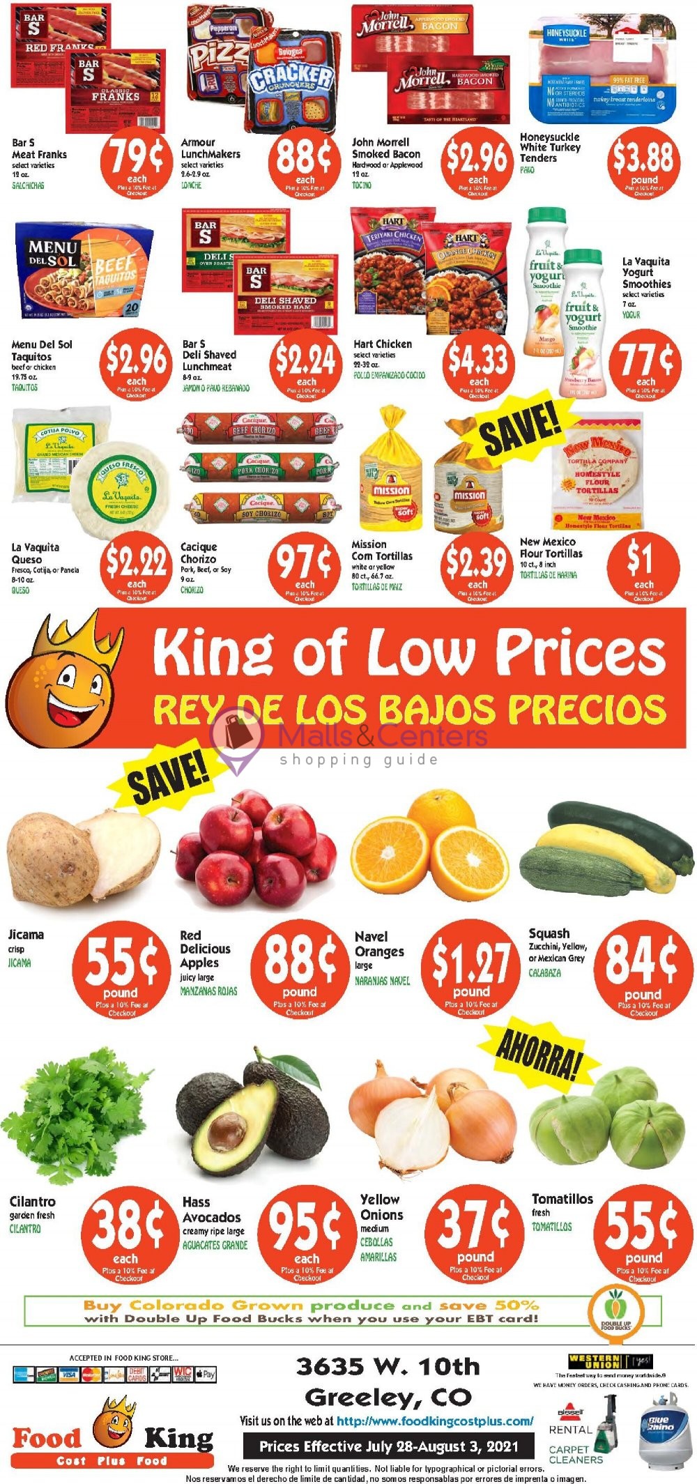 Food King Cost Plus Food Weekly Ad - sales & flyers specials - MallsCenters