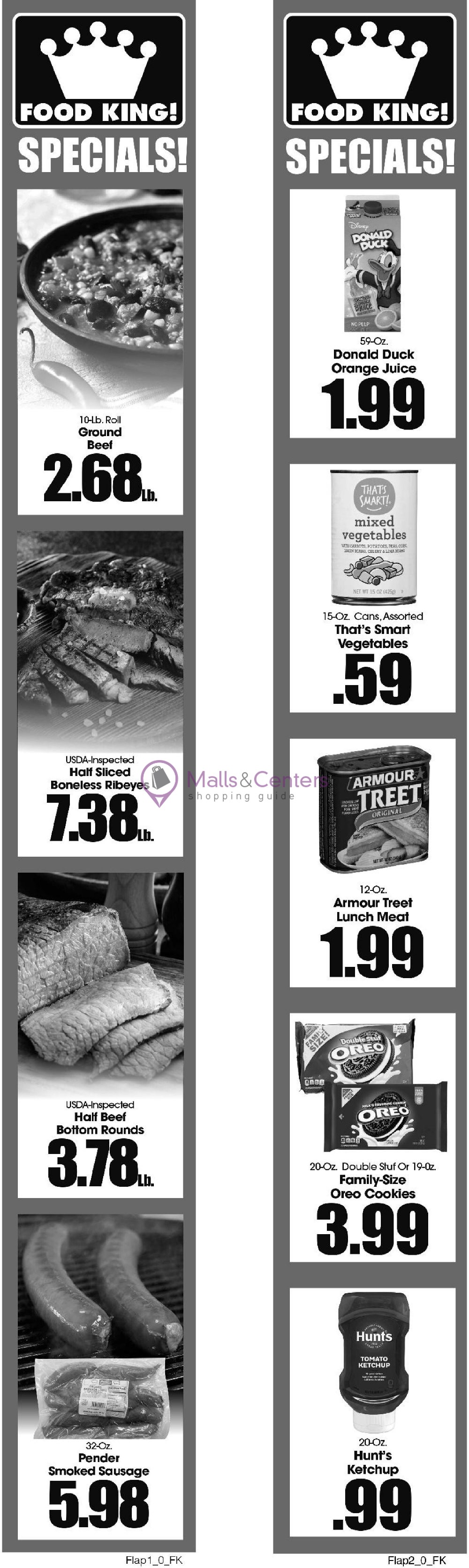 Food King Weekly Ad - sales & flyers specials - MallsCenters