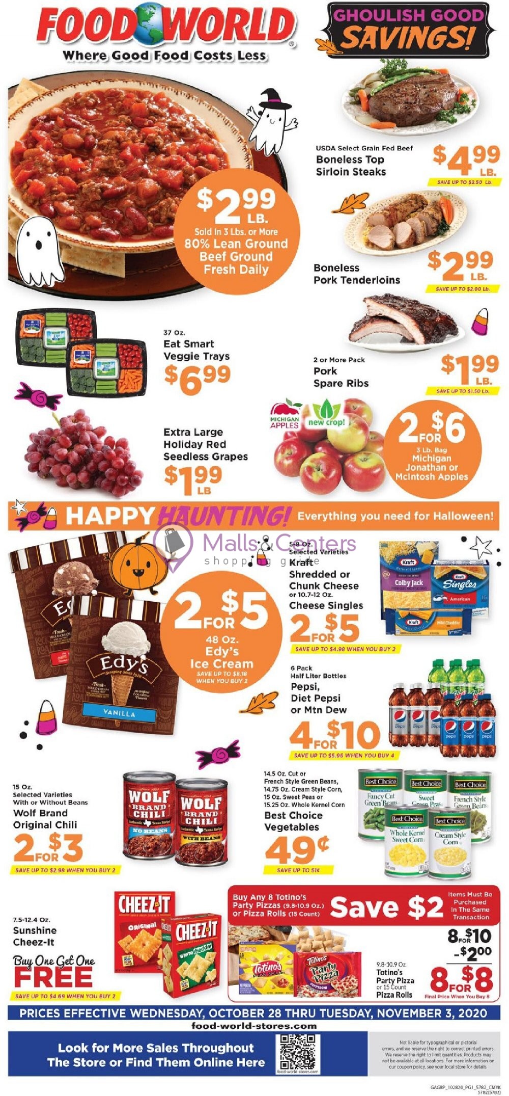 Food World Weekly Ad - sales & flyers specials - MallsCenters