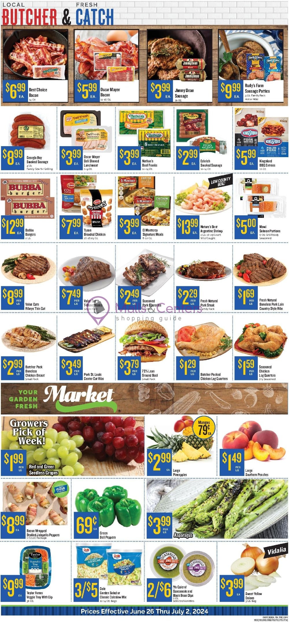 Food World Weekly ad valid from 06/26/2024 to 07/02/2024 - MallsCenters