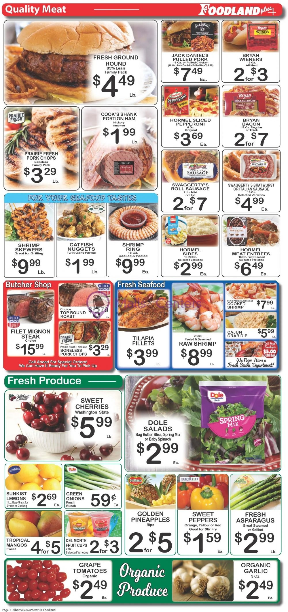 Foodland Grocery Weekly Ad - sales & flyers specials - MallsCenters