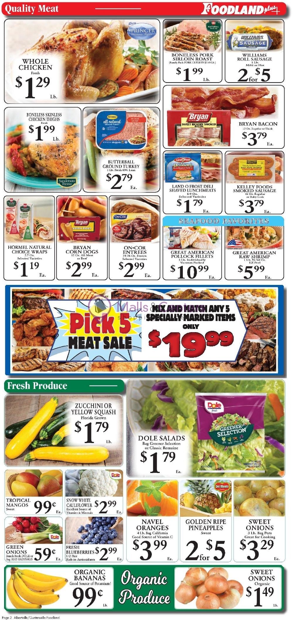 Foodland Grocery Weekly Ad - sales & flyers specials - MallsCenters
