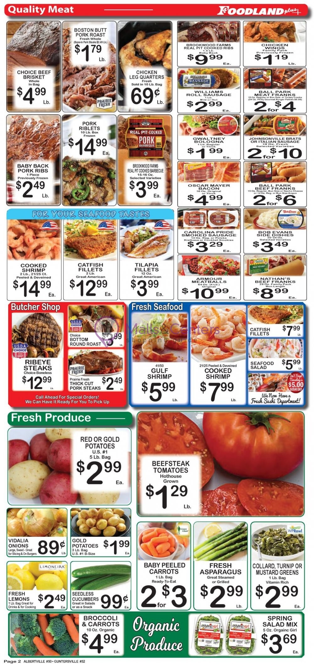 Foodland Grocery Weekly ad valid from 05/23/2023 to 05/29/2023 - MallsCenters