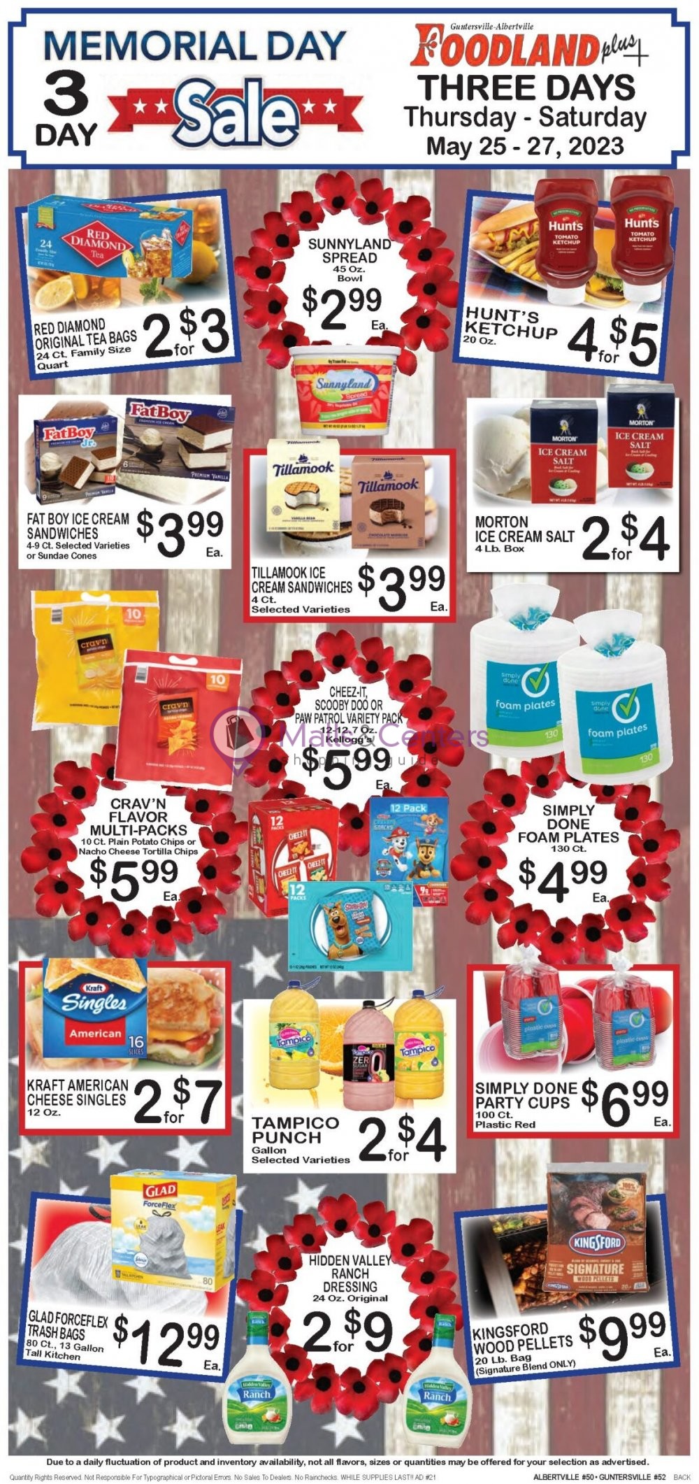Foodland Grocery Weekly ad valid from 05/23/2023 to 05/29/2023 - MallsCenters