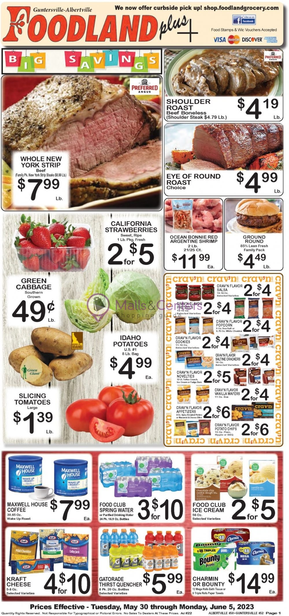 Foodland Grocery Weekly Ad - sales & flyers specials - MallsCenters
