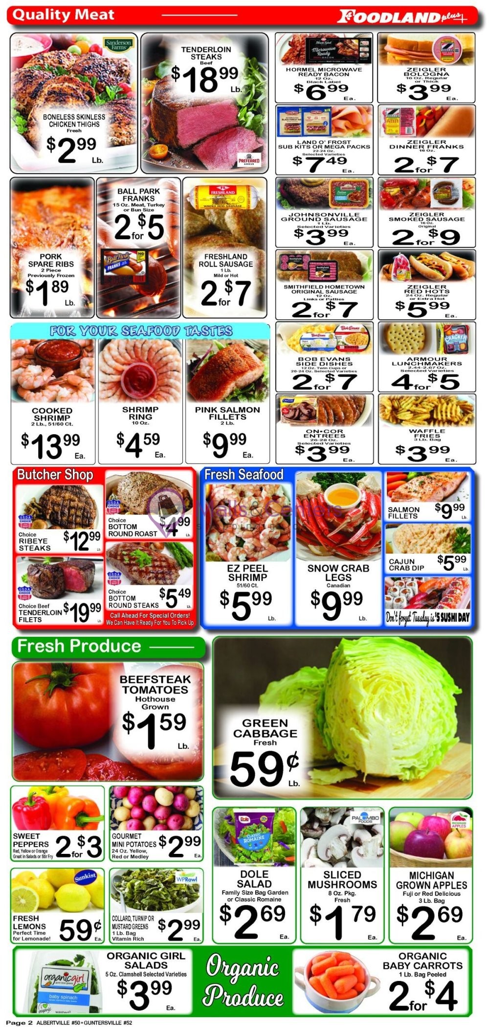 Foodland Grocery Weekly ad valid from 06/11/2024 to 06/17/2024 - MallsCenters