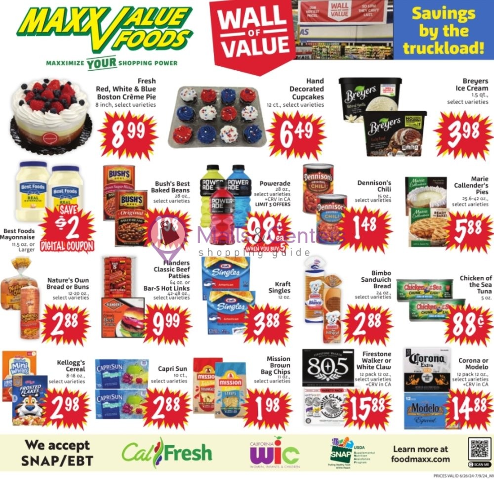 FoodMaxx Weekly ad valid from 06/26/2024 to 07/09/2024 - MallsCenters