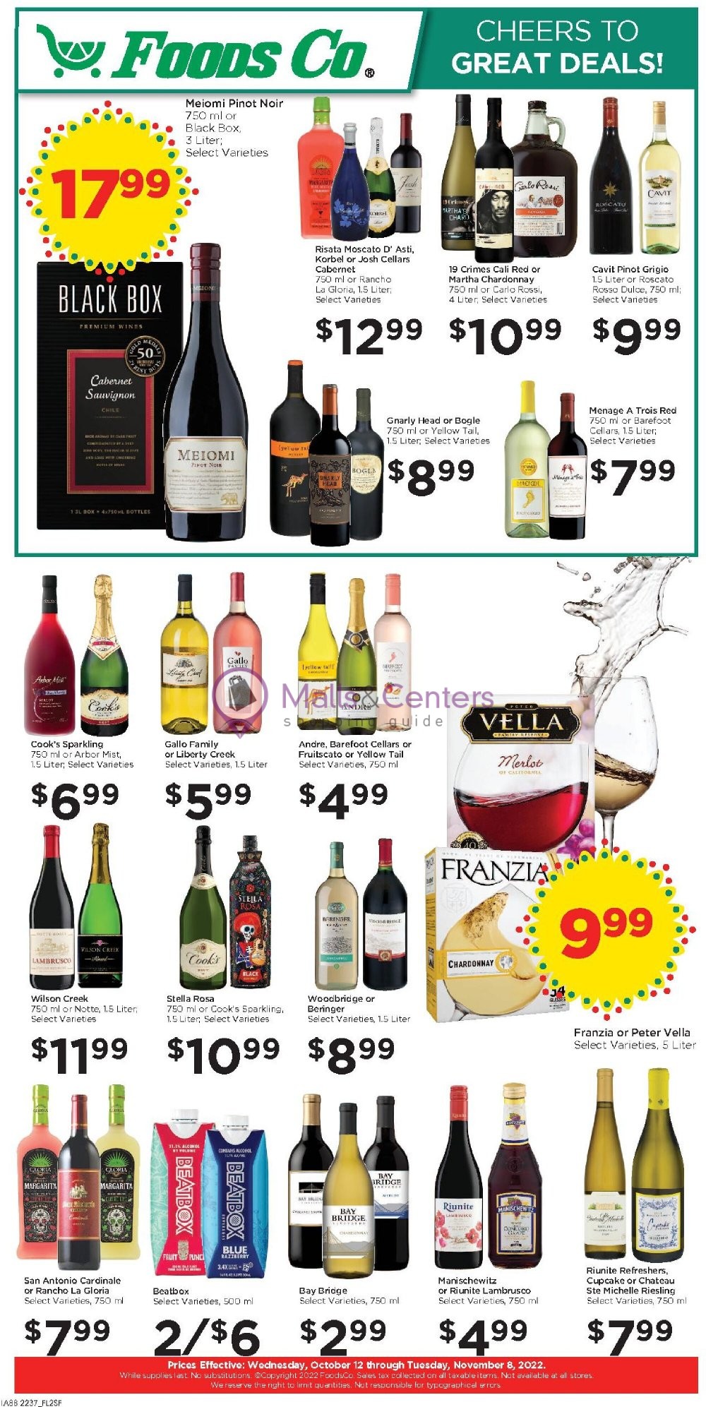 Foods Co. Weekly Ad - sales & flyers specials - MallsCenters