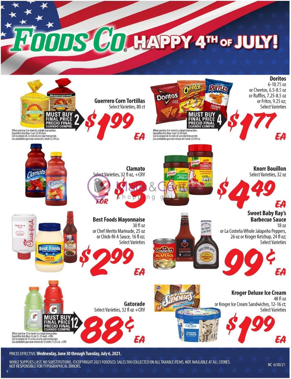 Foods Co. Weekly Ad - sales & flyers specials - MallsCenters