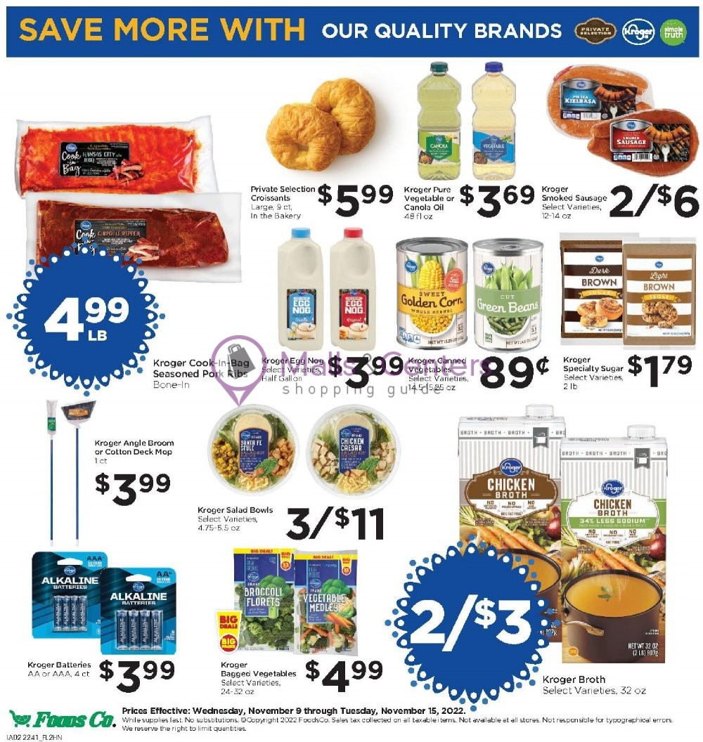Foods Co. Weekly Ad - sales & flyers specials - MallsCenters