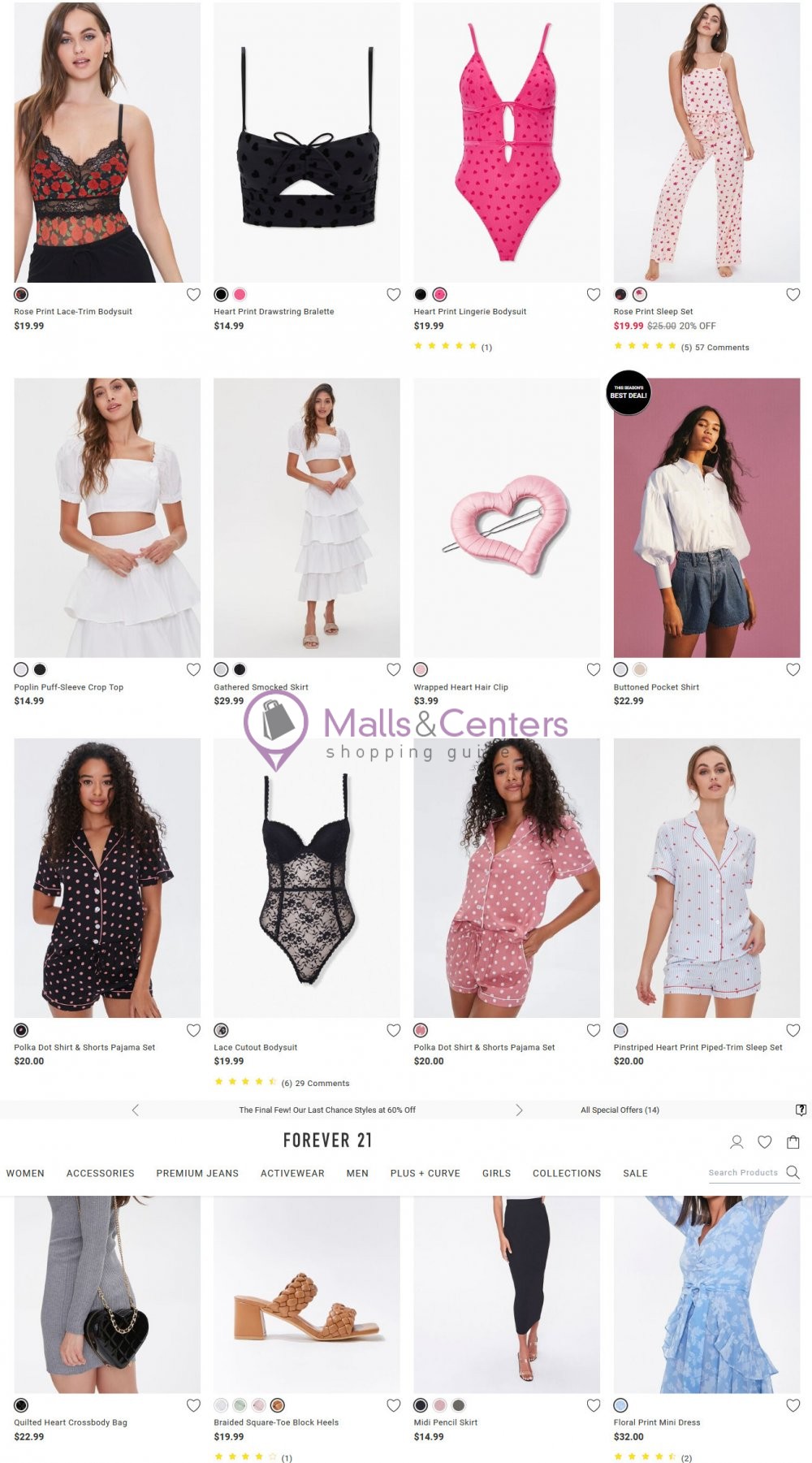 Forever 21 Weekly Ad - sales & flyers specials - MallsCenters