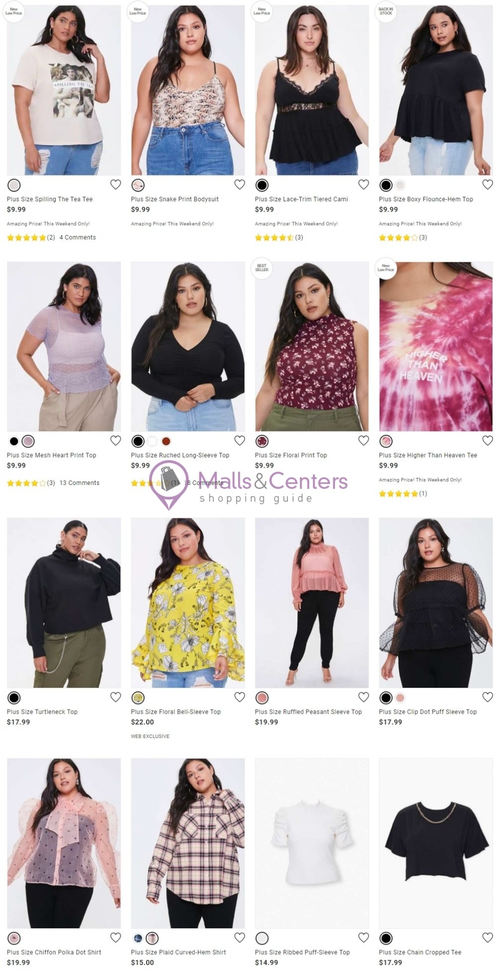 Forever 21 Weekly Ad - sales & flyers specials - MallsCenters