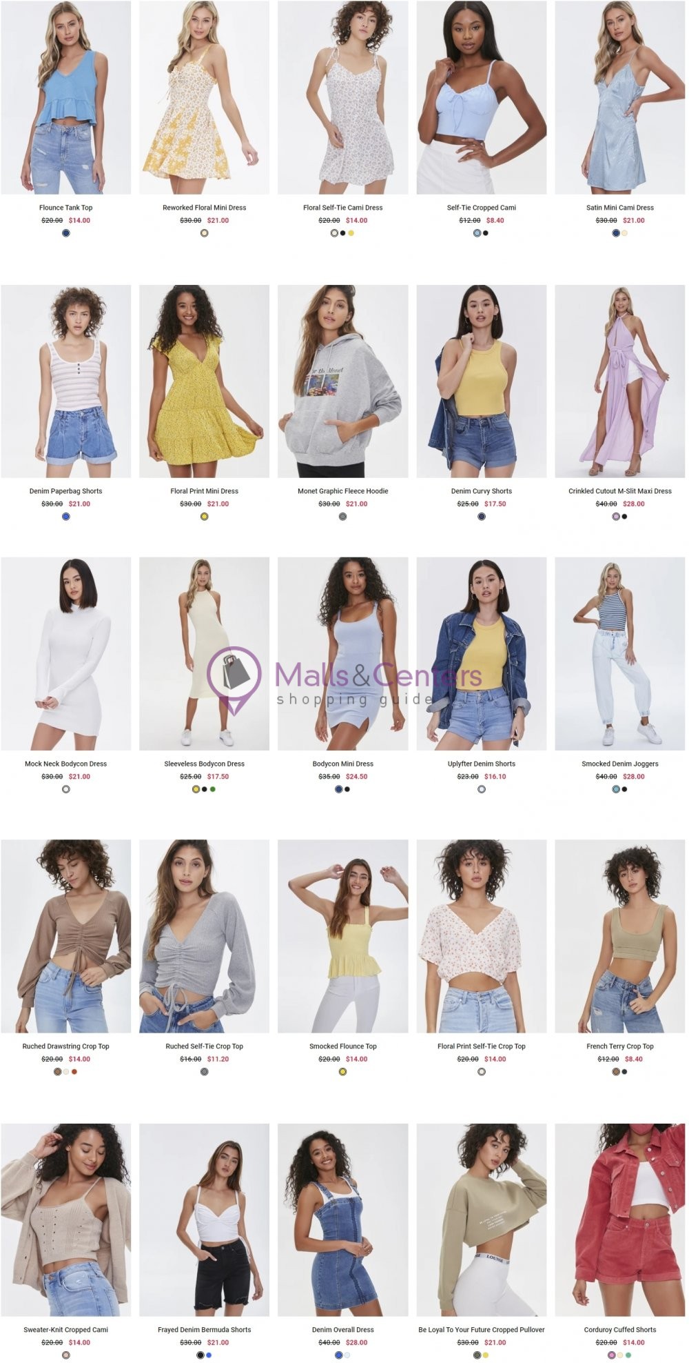 Forever 21 Weekly Ad - sales & flyers specials - MallsCenters