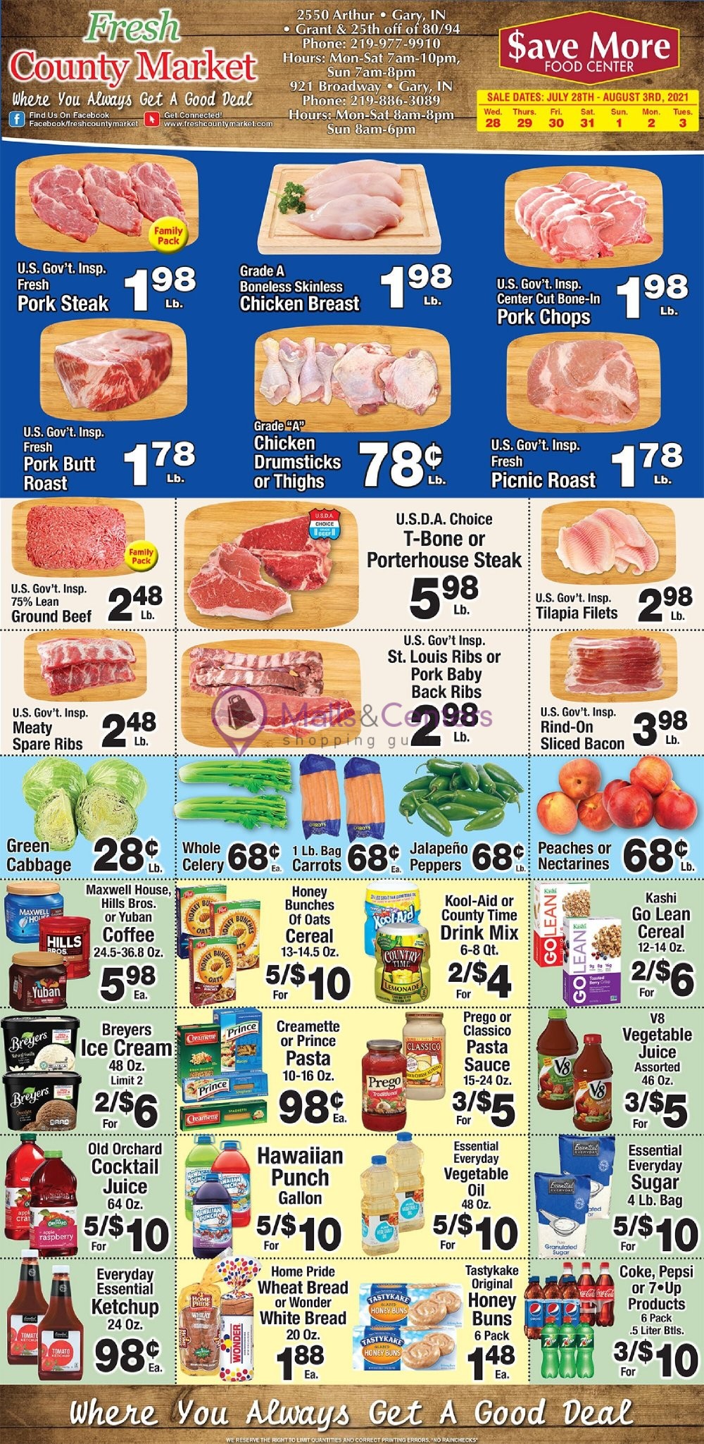 Fresh County Market Weekly Ad - sales & flyers specials - MallsCenters