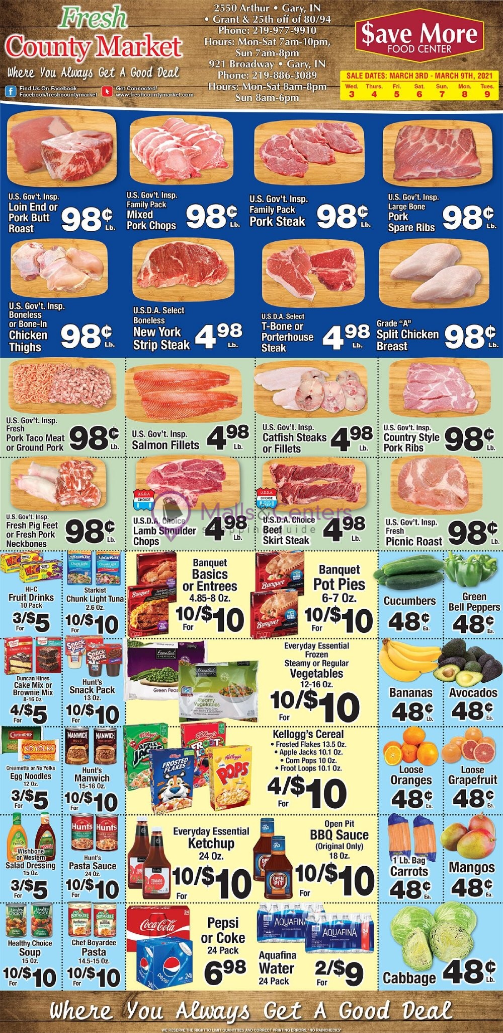 Fresh County Market Weekly Ad - sales & flyers specials - MallsCenters