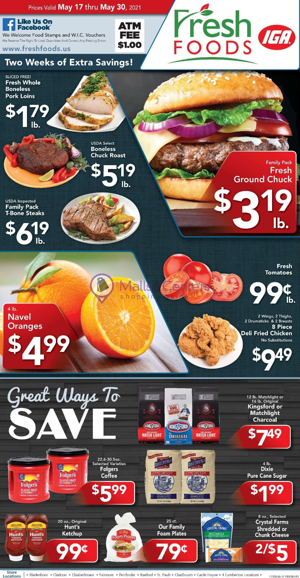 Fresh Foods IGA Weekly Ad - sales & flyers specials - MallsCenters