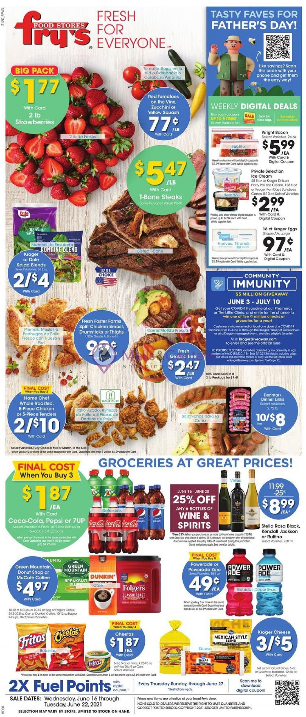 Fry's Food Stores Weekly Ad - sales & flyers specials - MallsCenters