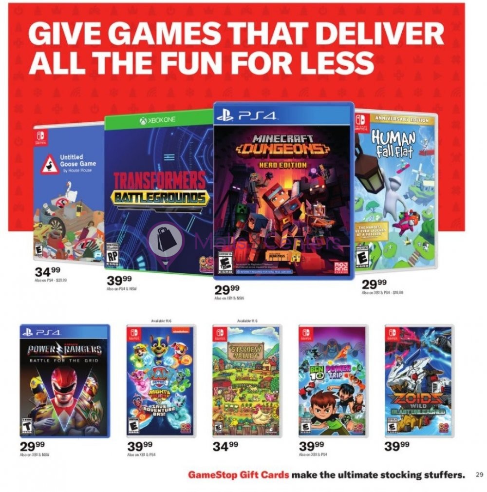 GameStop Weekly Ad - sales & flyers specials - MallsCenters