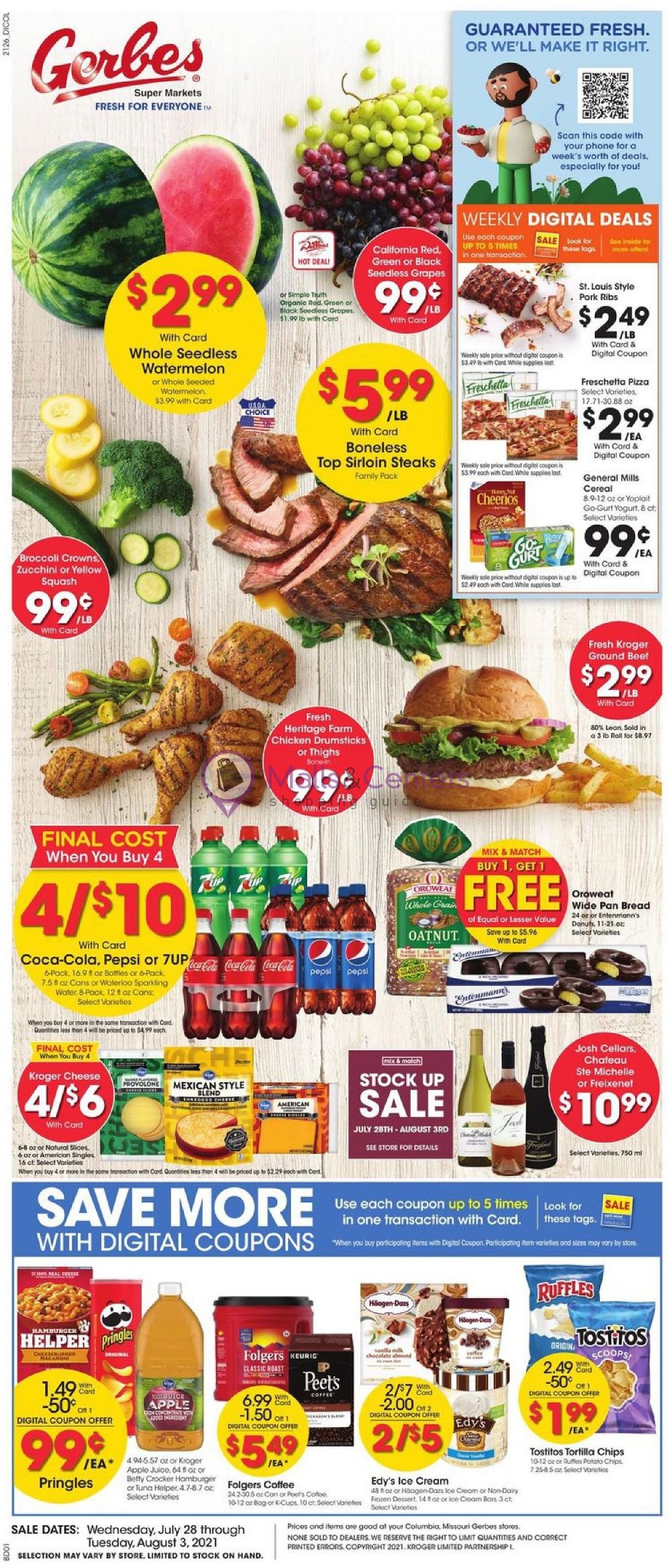 Gerbes Super Markets Weekly Ad - sales & flyers specials - MallsCenters