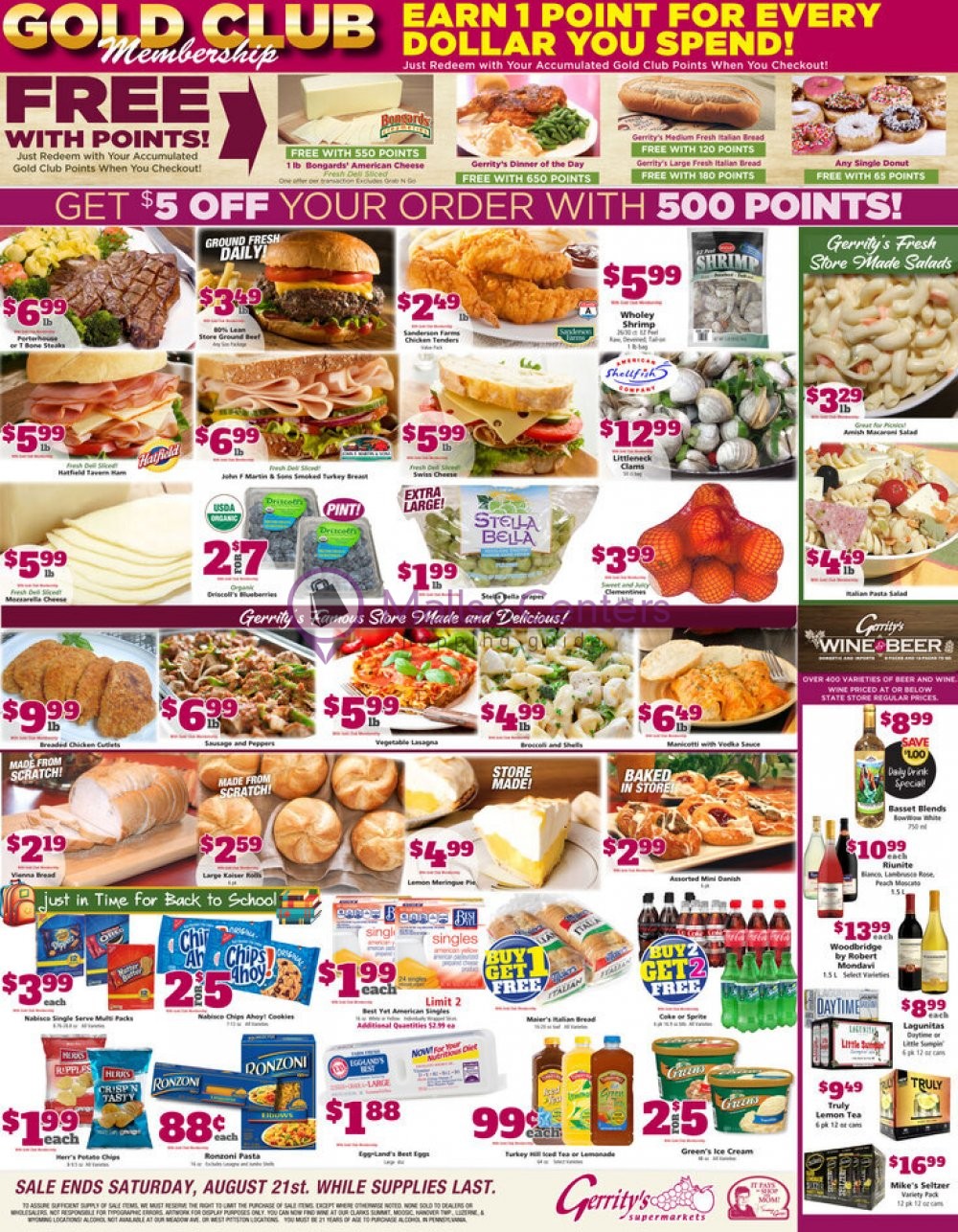 Gerrity's Supermarkets Weekly Ad - sales & flyers specials - MallsCenters