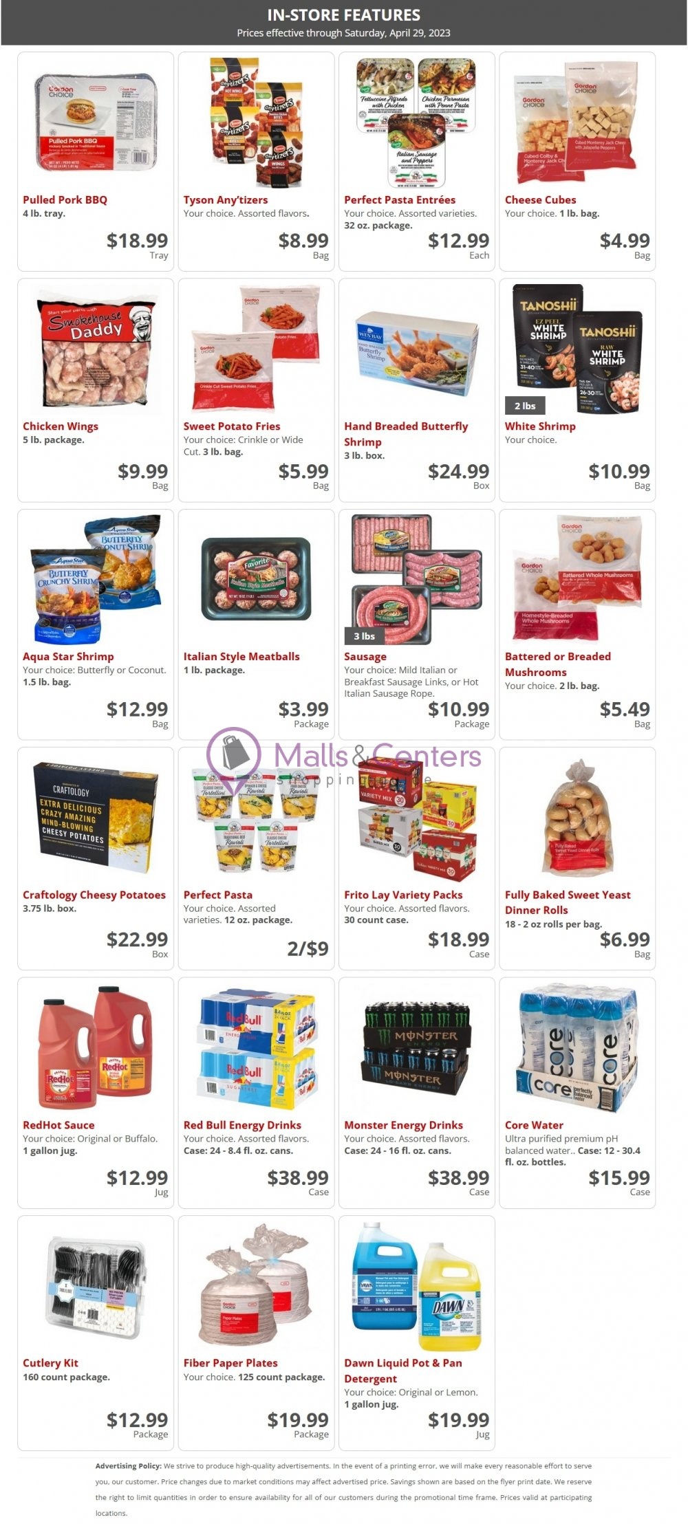 GFS Gordon Food Service Weekly Ad - sales & flyers specials - MallsCenters