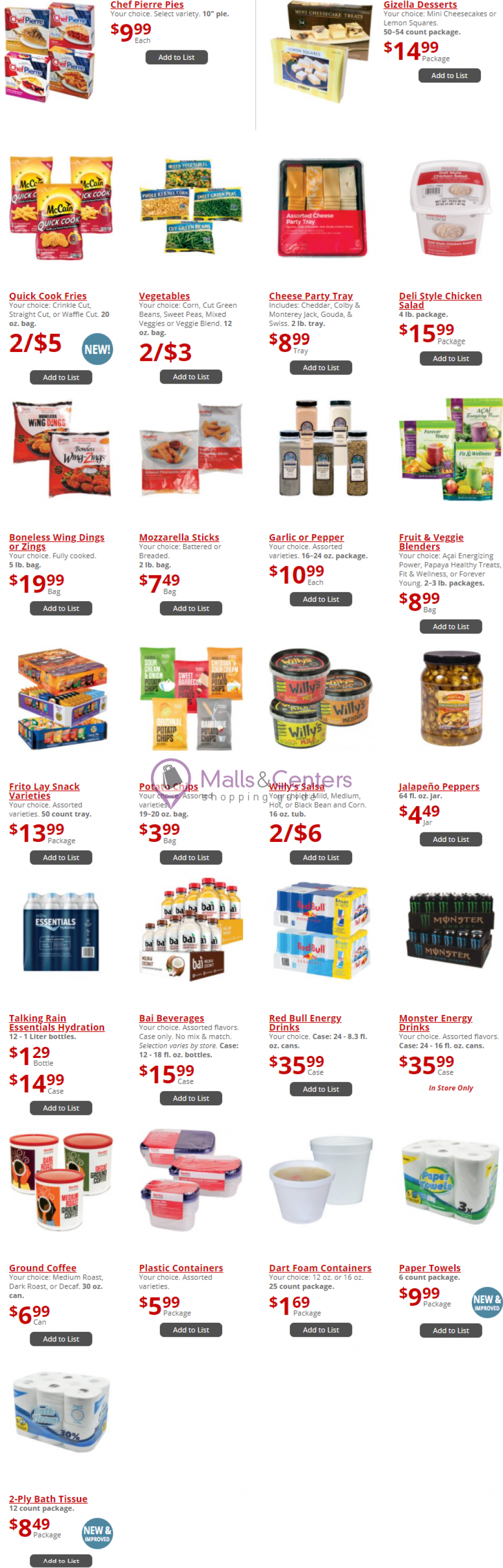 GFS Gordon Food Service Weekly Ad - sales & flyers specials - MallsCenters