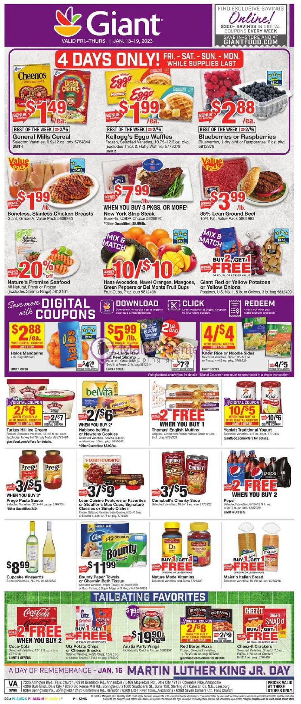 Giant Food Stores Weekly Ad - sales & flyers specials - MallsCenters