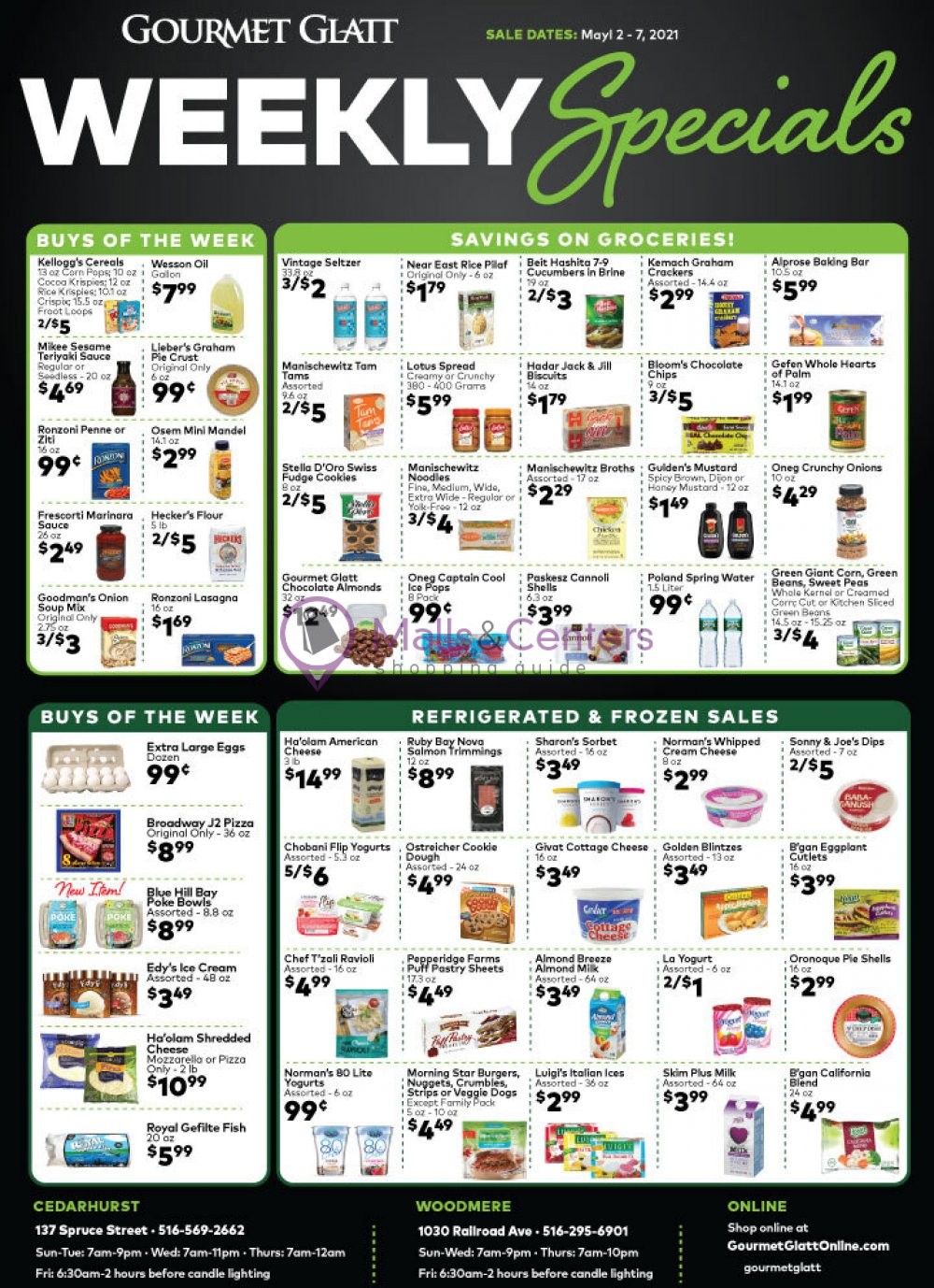 Gourmet Glatt Market Weekly Ad - sales & flyers specials - MallsCenters