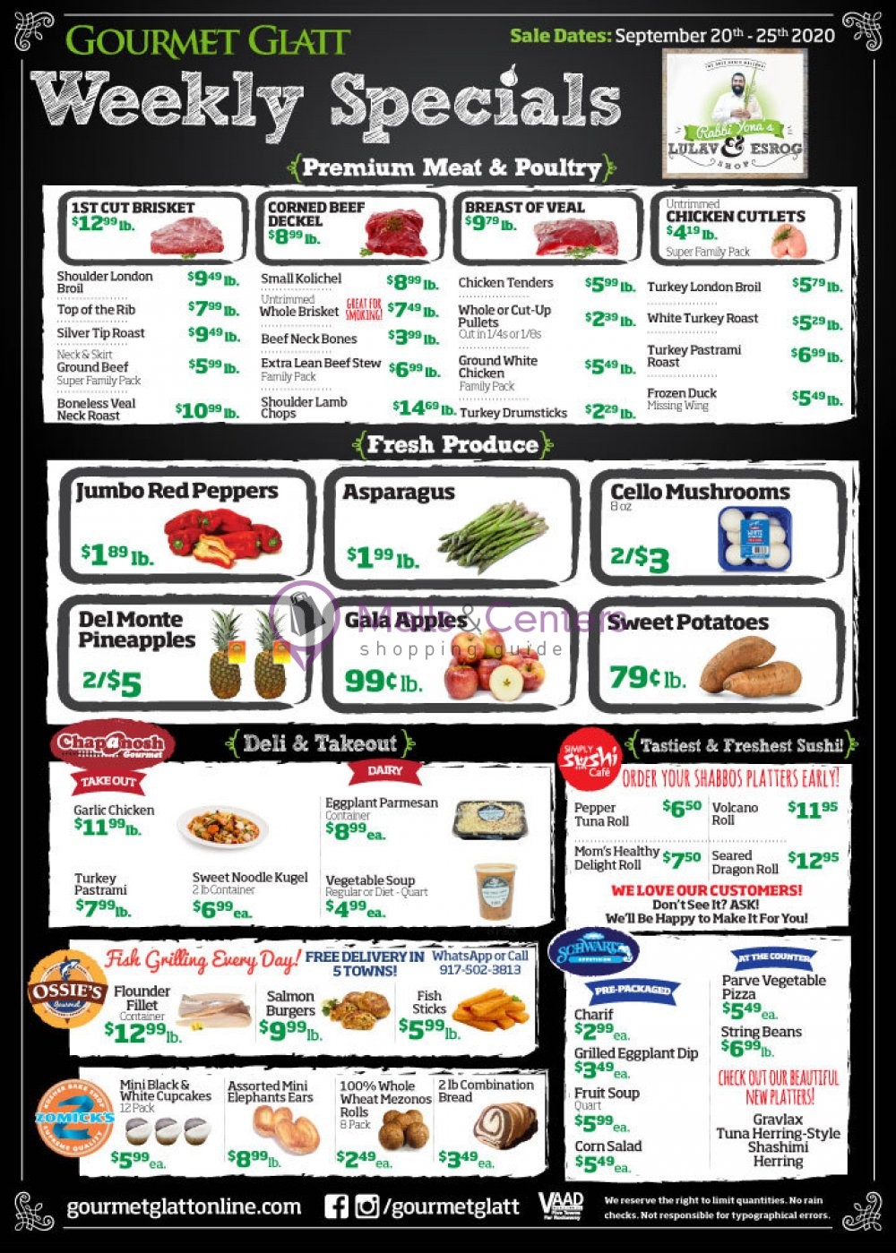 Gourmet Glatt Market Weekly Ad - sales & flyers specials - MallsCenters