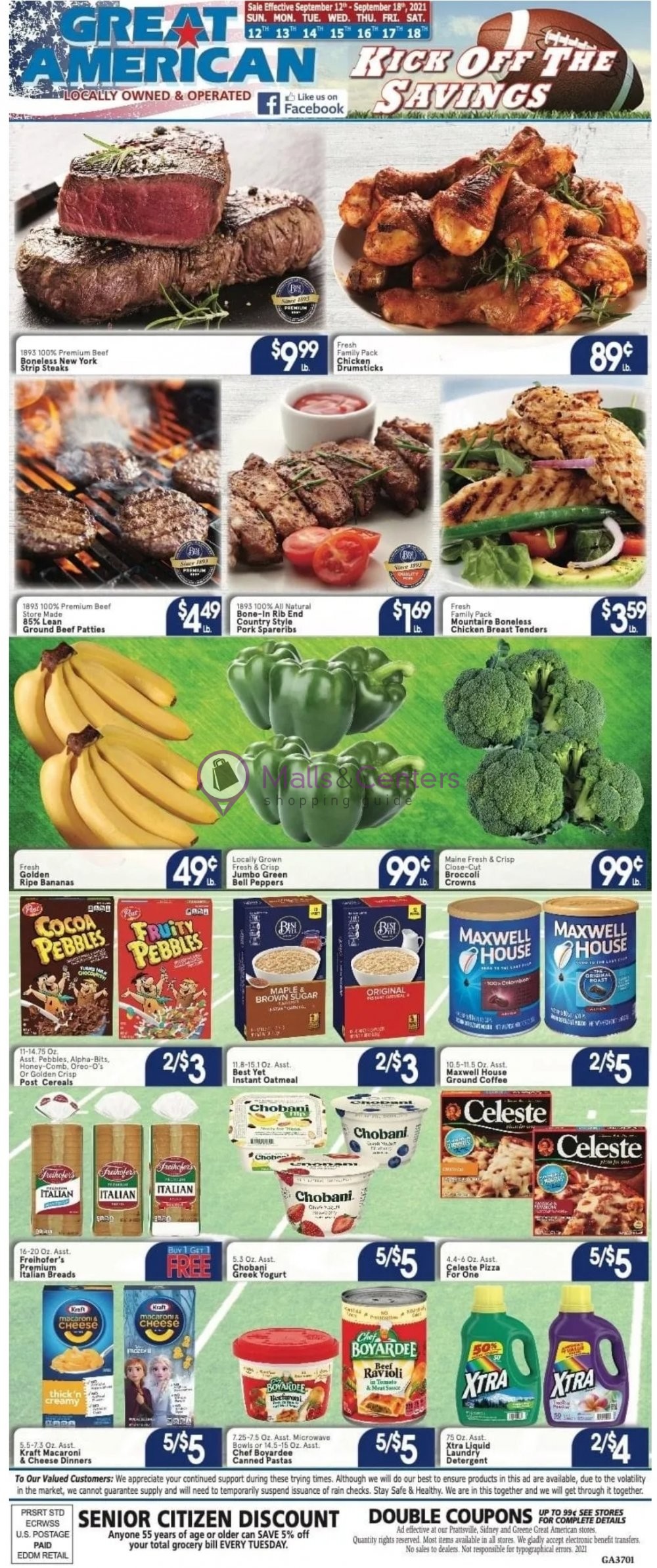 Great American Food Stores Weekly Ad - sales & flyers specials ...