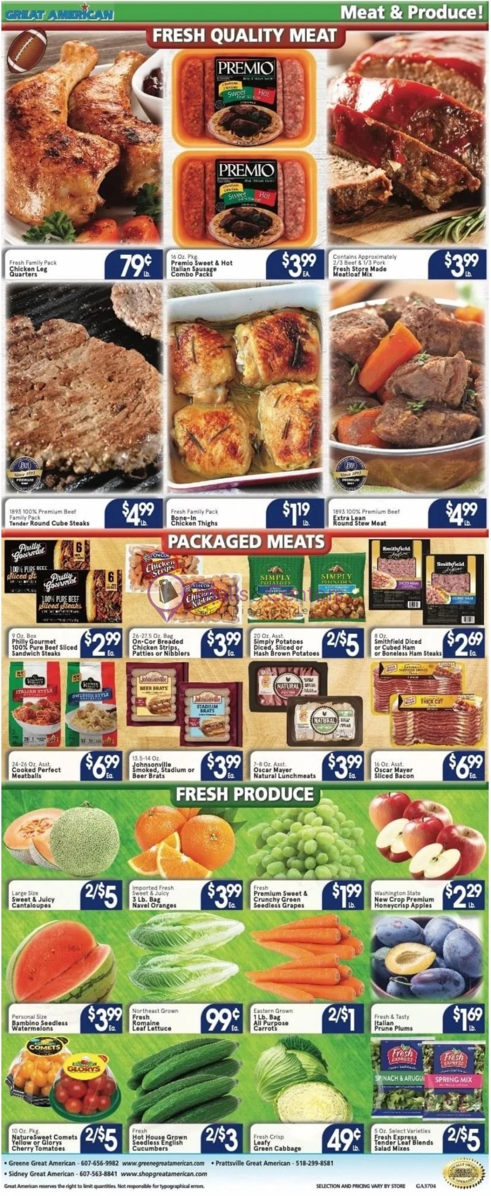 Great American Food Stores Weekly Ad - sales & flyers specials ...