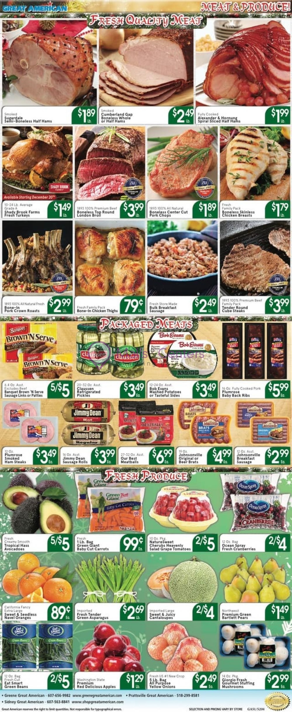 Great American Food Stores Weekly Ad - sales & flyers specials ...