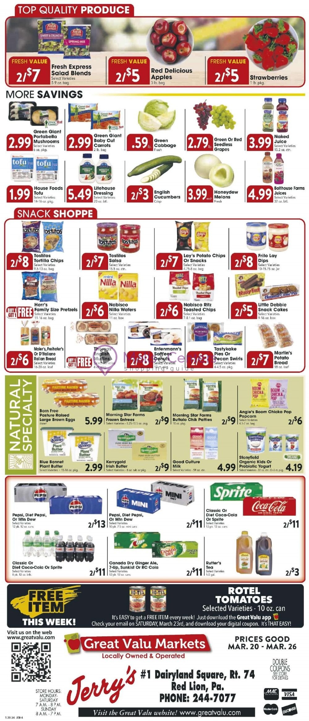 Great Valu Markets Weekly ad valid from 03/20/2024 to 03/26/2024 ...