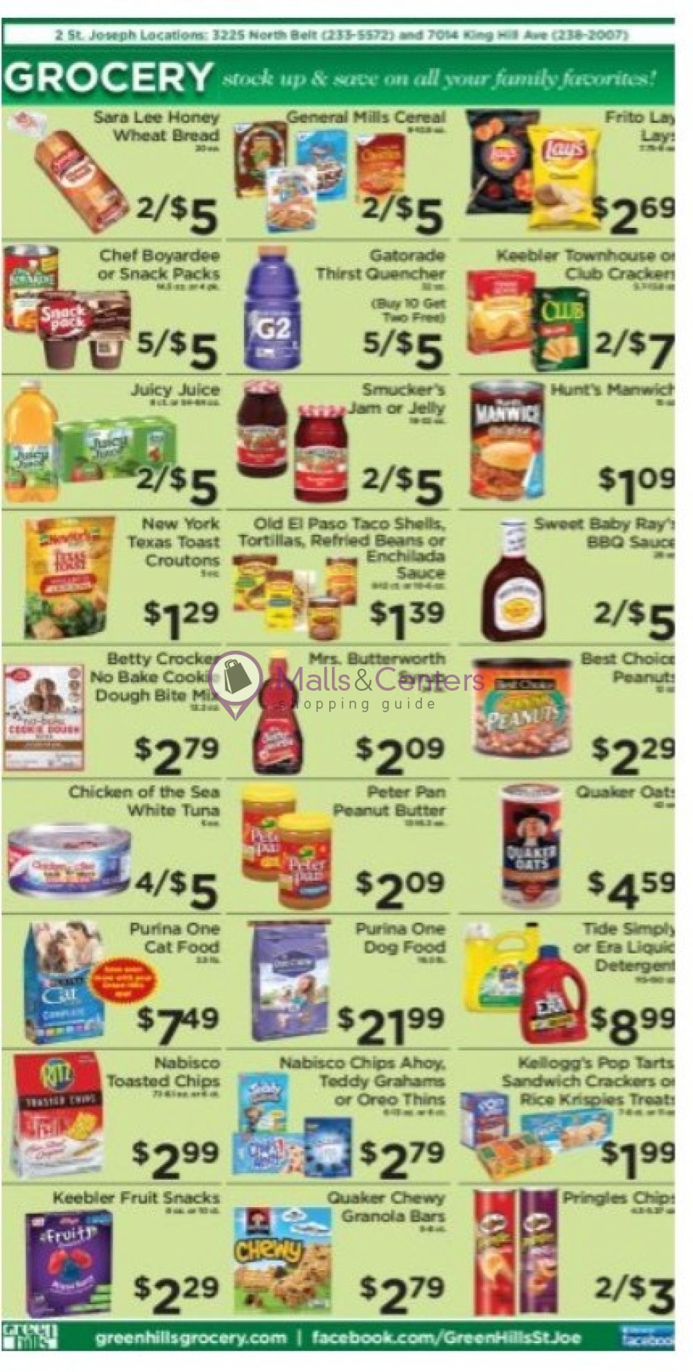 Green Hills Grocery Weekly Ad - sales & flyers specials - MallsCenters
